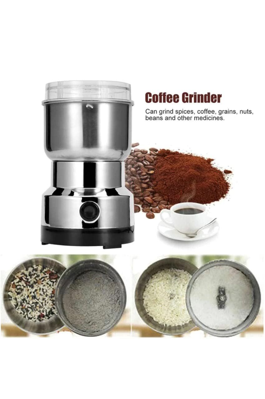 Nima Grinder Mini Stainless Steel Coffee Spice Nuts Grains Bean Electric Grinder Mixer Japan ...